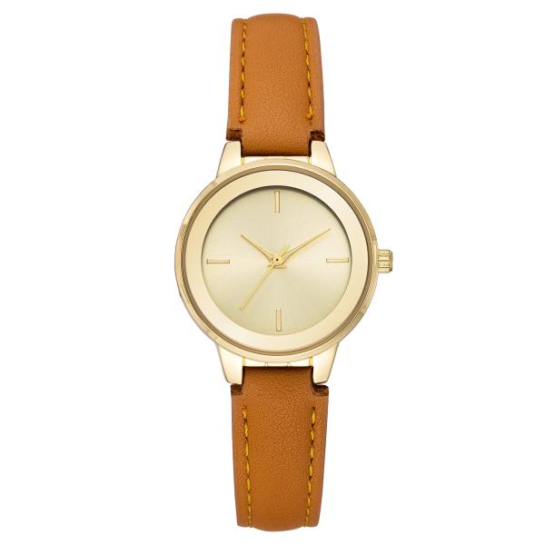 ・STYLE: Understated and elegant, this watch adds style to any outfit; 30mm case; band length 8.5 inches・MATERIAL: Honey ...