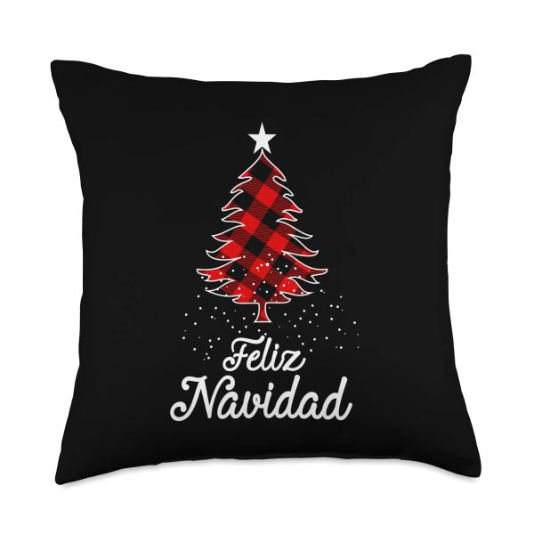 ・Feliz Navidad tree in spanish- Feliz navidad in spanish Xmas Latino apparel- Awesome Tee for Christmas with prhase Feli...