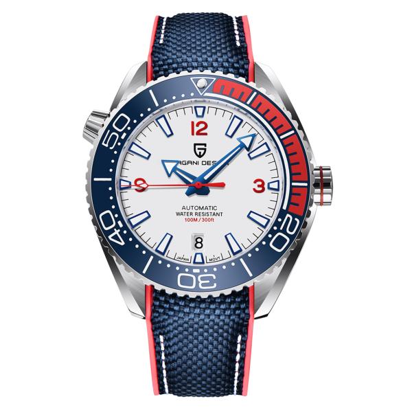 ・MEN'S WATCH: The PAGANI DESIGN men's watch has a stainless steel case with luminous hands. The bezel is made of ceramic...