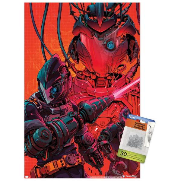 ・THIS TRENDS G.I. JOE - B.A.T. WALL POSTER uses high-resolution artwork and is printed on PhotoArt Gloss Poster Paper wh...