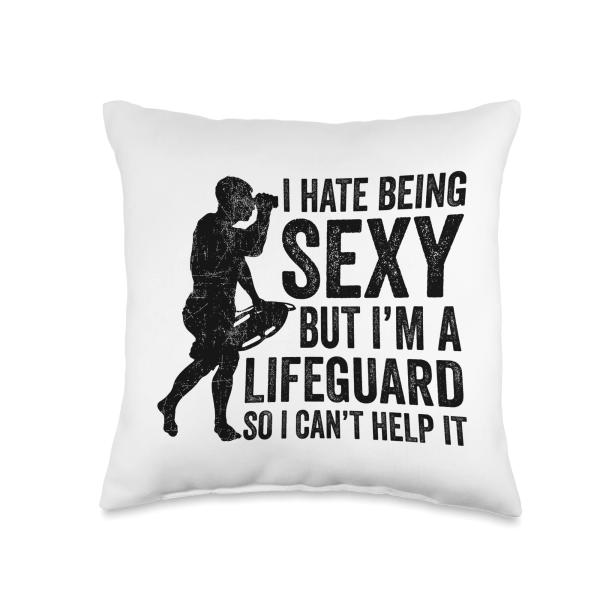 ・When looking for the perfect pool gifts for men and swimming gifts for men, look no further! This throw pillows for cou...