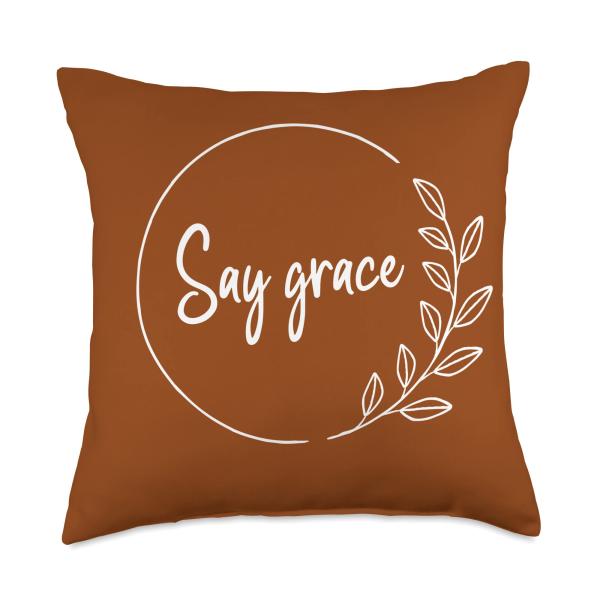 ・Remember to say grace pray and ask the blessing with your family during your Thanksgiving Day family meal. Perfect flor...