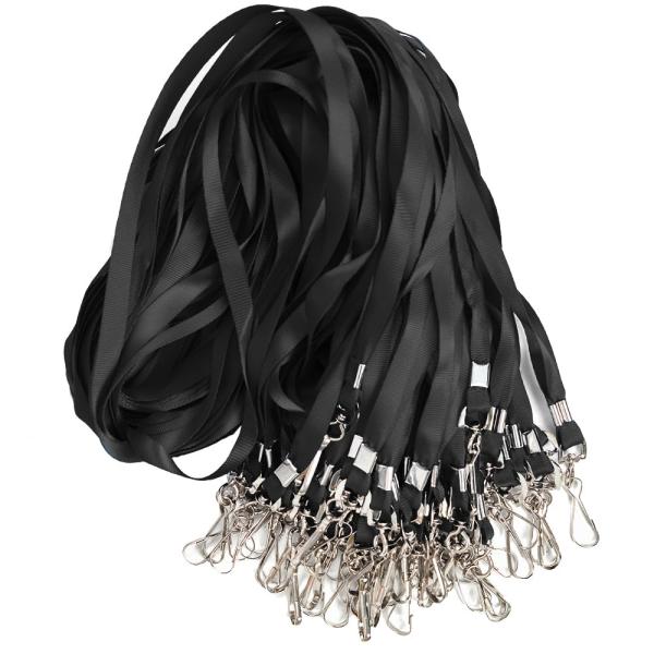 ・Bulk Pack: Get 50 lanyards for ID badges in one convenient pack, perfect for offices, schools, or events.・Versatile Des...