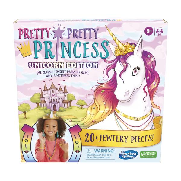 ・DRESS-UP GAME WITH MYTHICAL TWIST: Sparkle and shine . It's a colorful Unicorn Edition of the Pretty Pretty Princess je...