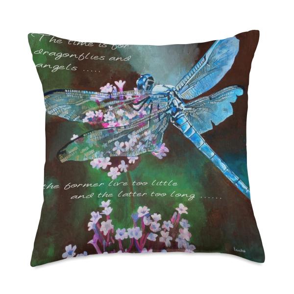 ・The Time Is For Dragonflies and Angels Quote it's a reminder that an angel from heaven is visiting you. A dragonfly is ...