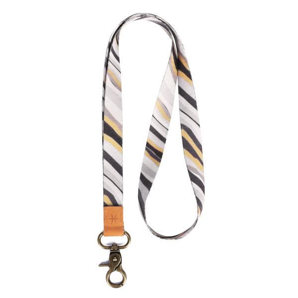 ・Cool Neck Lanyard for Key,Our neck lanyards are unique, and fashion.They are made of polyester and genuine leather, wit...