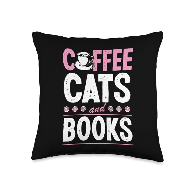 ・This Coffee Cats And Books Reading Literary Advocate literary essential was designed for an avid book reader, book worm...