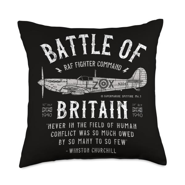・Battle of Britain Vintage Design featuring the Iconic Mk.1 Supermarine Spitfire used by RAF Fighter Command alongside t...