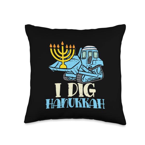 ・Grab this funny I Dig Hanukkah Bulldozer Construction design as a Hanukkah gift or present for your jewish boy! Spin yo...