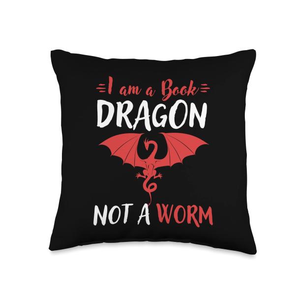 ・This I Am A Book Dragon Not A Worm literary essential was designed for an avid book reader, book worm, comic book geek,...