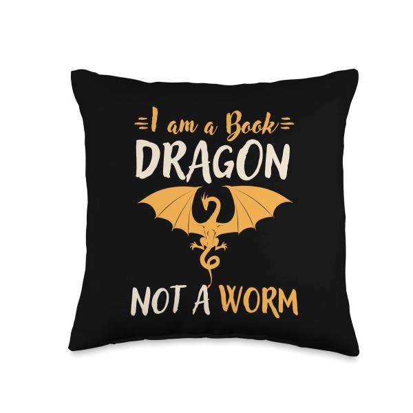 ・This I Am A Book Dragon Not A Worm literary essential was designed for an avid book reader, book worm, comic book geek,...