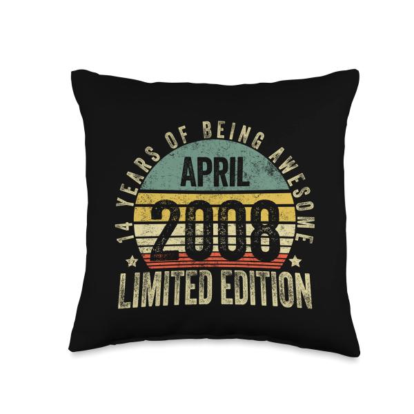 ・Perfect Gift Idea for Men, Women - Vintage April 2008 Limited Edition Birthday Outfit. Funny present for parents turnin...