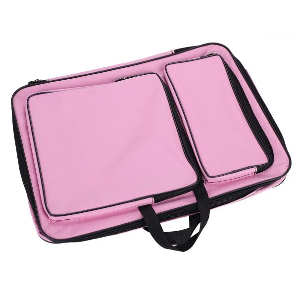 ・Material: waterproof canvas. Color: Black/Pink/dark blue/purple/coffee/sky blue. Size: 19"x 14".・Thick and wear-resista...