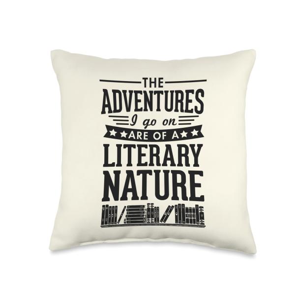 ・This The Adventures I Go On Are Of a Literary Nature literary essential was designed for an avid book reader, book worm...