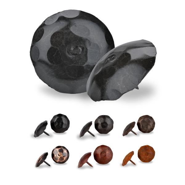 ・PREMIUM QUALITY: Crafted for DIY enthusiasts, these decorative round head door studs offer superior strength and easy i...
