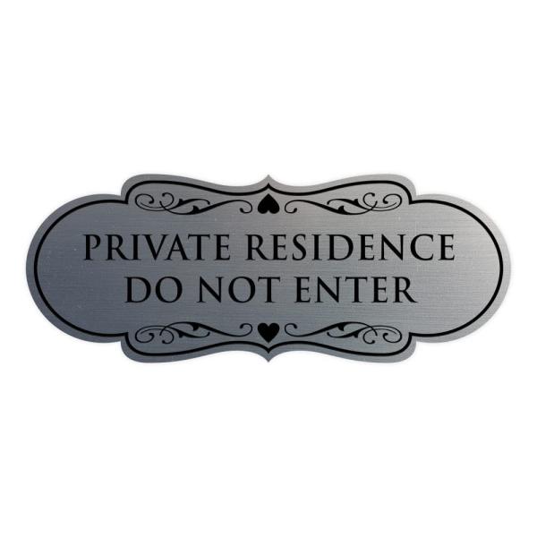 ・ご自宅、オフィス、ビジネス、店舗用の「Private Residence Do Not Enter」サイン。・寸法:高さ2.75インチ x 幅7インチ。・プレミアムレーザー刻印プラスチック。・サインはオプションで、ほとんどの表面に取り付け...