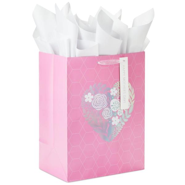 ・SIZE: Extra large gift bag measures approximately 13" wide by 17" high by 8.25" deep; great for clothing, home d〓cor, s...