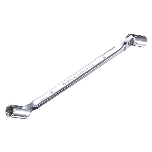 ・[Double End] - Two different sizes allow you to easily tighten or loosen more bolts and nuts simply by flipping the wre...