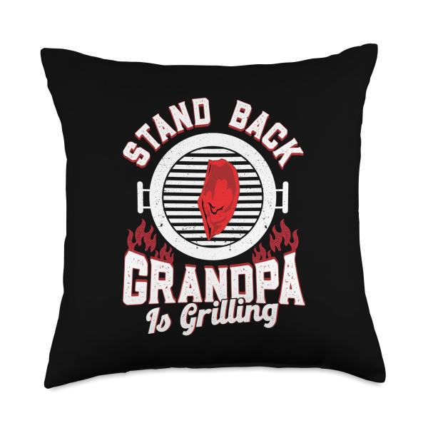 ・Stand Back Grandpa Is Grilling・This funny bbq design is a bbq lovers must have for any bbq lover who's attending or thr...
