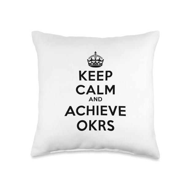 ・"Keep Calm and Achieve OKRs" items ideal for business team building, employee incentives, appreciation gifts, and celeb...