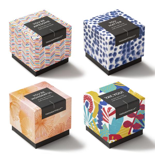 ・インスピレーションカード: ThoughtFullsのポップオープンカードは、楽しい方法で、誰かの日にちょっとした良さを加えます。 ポップオープンカードの各ボックスには、予期せぬ喜びを起こす30個の高揚する引用句が入ります。 グリーティン...