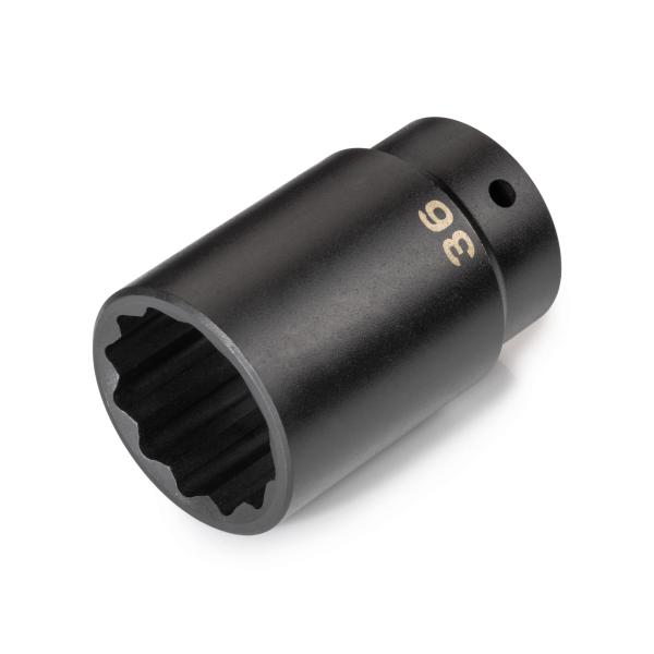 ・Two Size Markings - The size is marked in two ways on every socket-both as a high-visibility laser marking and a perman...