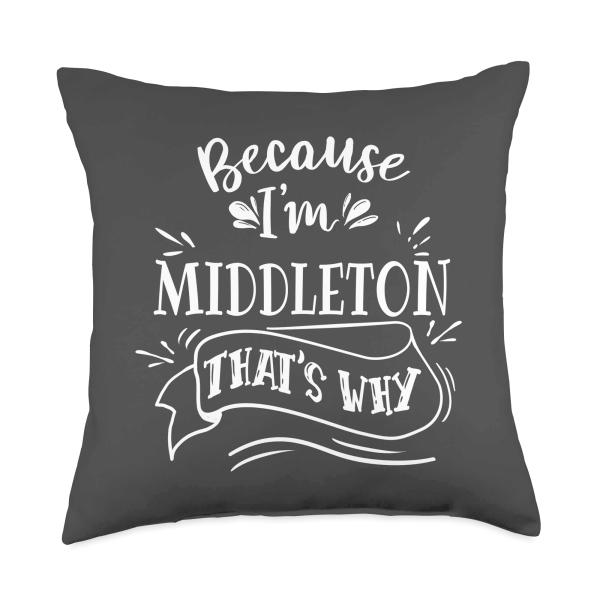 ・Is your name Middleton or know someone that have a birthday coming up with that name? Give personalized custom name des...