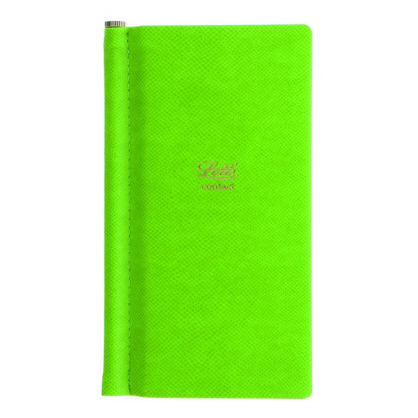 ・Slim Pocket Size, textured leather-look cover with gold foil motif, gilt edging and rounded corners in a durable, sewn-...