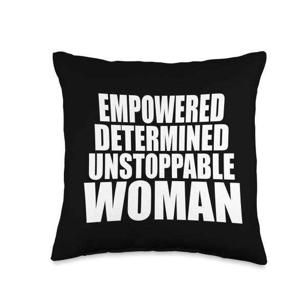 ・Empowered Determined Unstoppable Woman. Body positive and encouraging for Womens History Month.・Independent and fabulou...