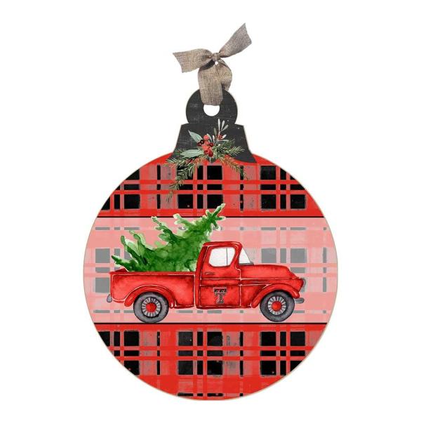 ・Deck the walls with this Texas Tech Red Raiders Holiday Ornament Sign. Perfect for a wall, hanging on a door, or in a w...