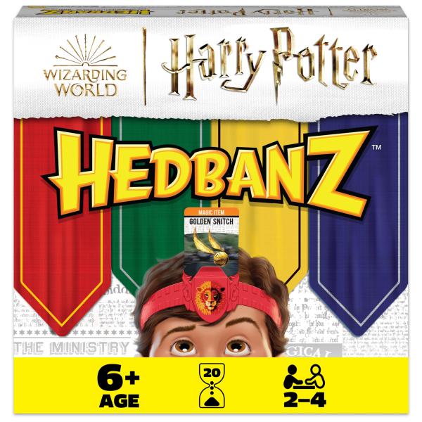 ・FAST-PACED FAMILY GAME: Hedbanz is the quick question game of "What am I?" Simply say "GO" and start asking yes/no ques...