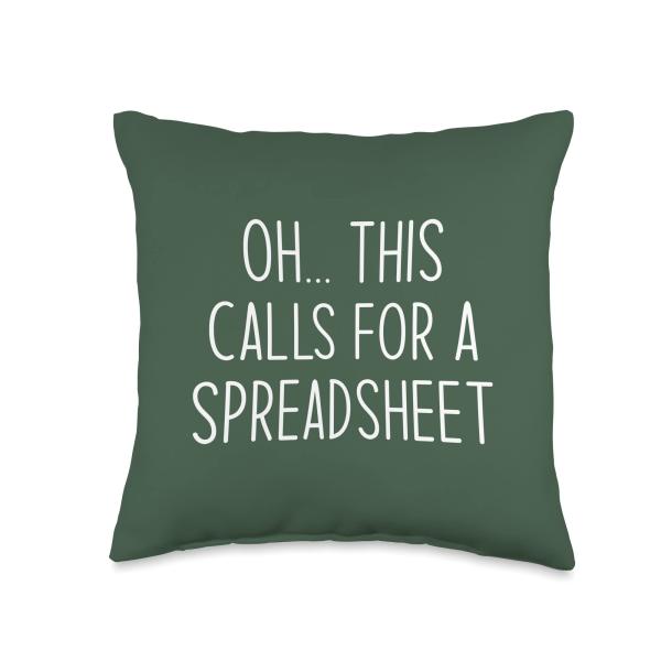 ・OH... THIS CALLS FOR A SPREADSHEET! Great meme for your favorite Type A friend who loves organization, planning, and sp...
