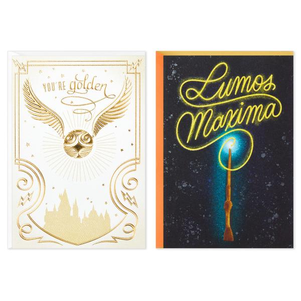 ・Pack of two cards makes it easy to celebrate the Harry Potter fans in your life on their birthdays.・First card features...