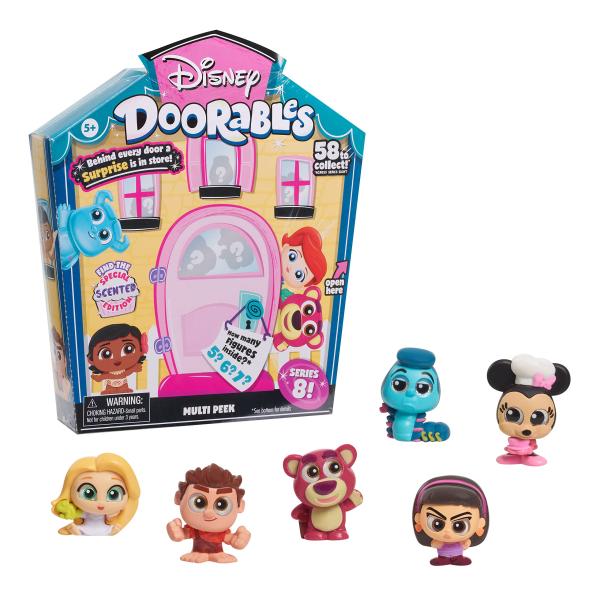 ・Awards and Recognitions: 2022 Amazon Toy Book.・Includes: 5, 6, or 7 Disney Doorables figures in a house-themed blind bo...