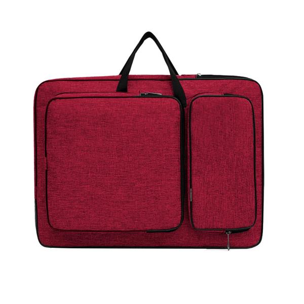 ・>The 8K adjustable artist portfolio carry shoulder bag is made of high-quality Oxford cloth,which is more durable an...