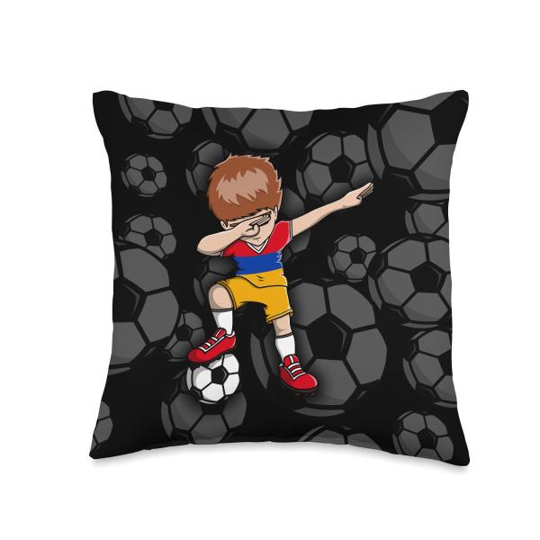 ・Armenian pride soccer design for any proud soccer fan of the Armenia soccer team. Dabbing boy footballer clothing for A...