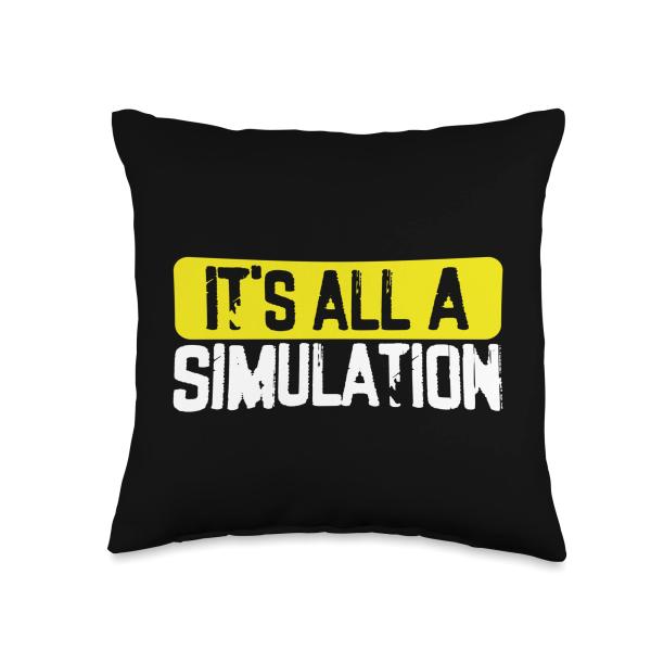 ・If you love playing simulation games, if you love video and computer games, then grab this novelty simulator quote desi...