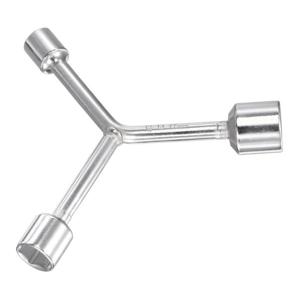 ・[3 Socket Size] - (12mm, 14mm, 17mm) 3 different sizes in one spanner, fit for compact working environments.・[CR-V Stee...