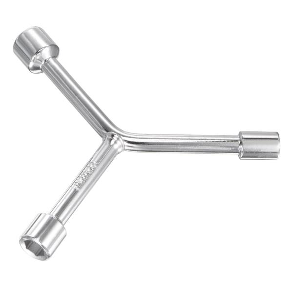 ・[3 Socket Size] - (9mm, 11mm, 13mm) 3 different sizes in one spanner, fit for compact working environments.・[CR-V Steel...