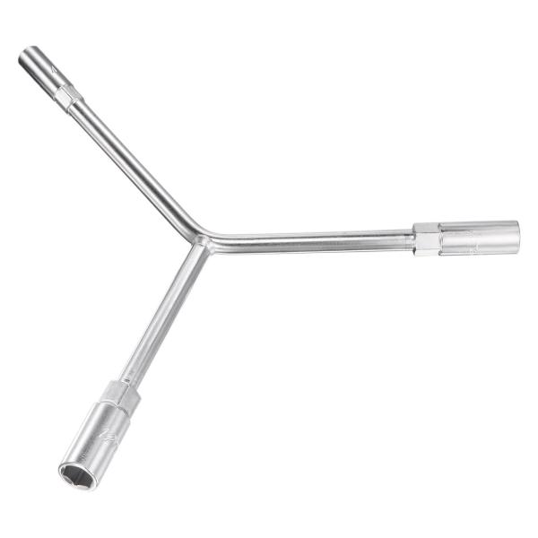 ・[3 Socket Size] - (8mm, 10mm, 12mm) 3 different sizes in one spanner, fit for compact working environments.・[CR-V Steel...