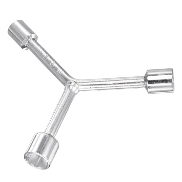 ・[3 Socket Size] - (10mm, 12mm, 14mm) 3 different sizes in one spanner, fit for compact working environments.・[CR-V Stee...