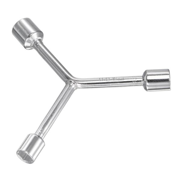 ・[3 Socket Size] - (11mm, 13mm, 15mm) 3 different sizes in one spanner, fit for compact working environments.・[CR-V Stee...