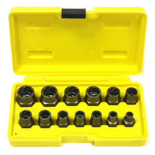 ・Condition : New・Type : Bolt Extractor Twist Socket Set・Feature : 1).Remove stripped, rusted, and painted nuts and bolts...