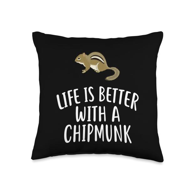 ・Life Is Better With A CHIPMUNK Shirt item idea for anyone who love CHIPMUNKS! A funny saying humor tshirt. CHIPMUNKS TS...