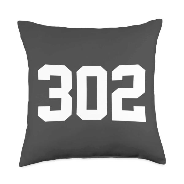 ・The perfect product for someone from the 302 area code.・This design will turn heads and start fun conversations.・100% s...