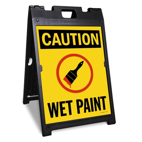 ・DURABLE: Double-Sided Kit includes a thermoplastic sign frame where sign panels are inserted into each side of the a-fr...