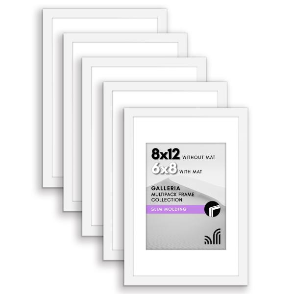 ・Your cherished memories deserve a timeless frame. Showcase two of your favorite moments with these sleek white picture ...