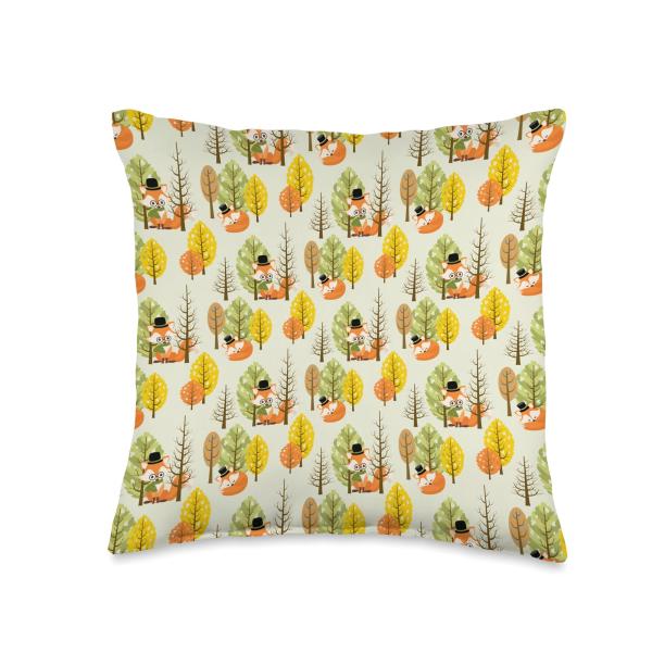 ・If you are a lover of trees and forest animals, this beautiful design with an autumn aesthetic is perfect for you, with...