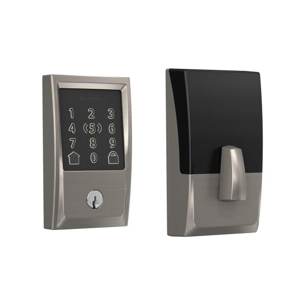 ・【どこからでもアクセス】WiFi対応内蔵で、Schlage Encode Plusロックを自宅のWiFiネットワークに簡単かつ安全に接続し、Schlage Homeアプリでどこからでも家を制御および監視できます。・安心:どこからでもロック...