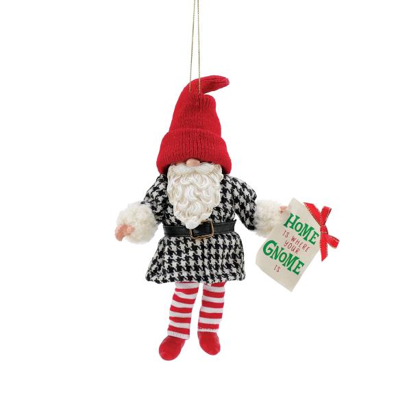 ・Department 56 Possible Dreams コレクションのノーム（小人）ハンギングオーナメントです。・「Gnome Home」をテーマにした温かみのあるデザイン。手描きで仕上げた高品質なコレクターズアイテムです。